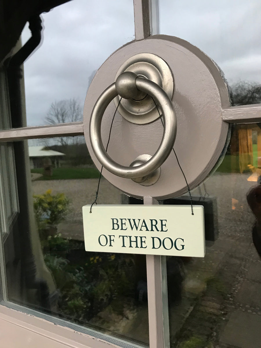 Beware of the Dog Door Sign – Catkinhome